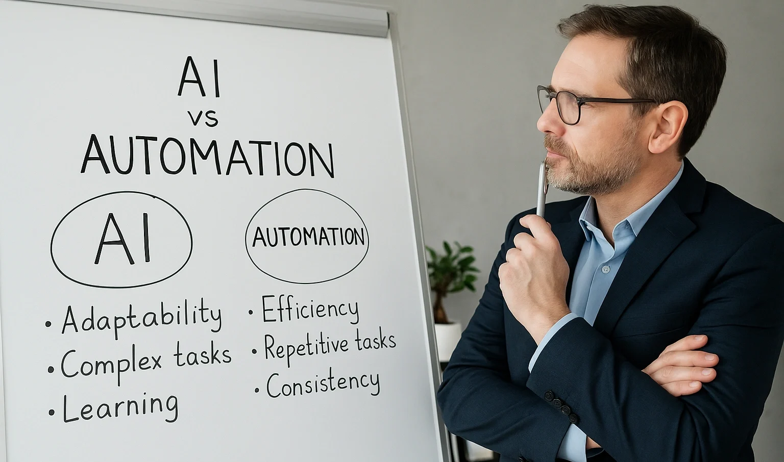 AI vs. automation: how to determine the best ROI for your business ...